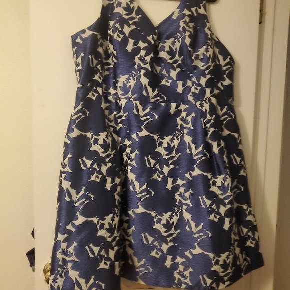 Guess | Dresses | Blue Dress With Flowers From Chi Chi | Poshmark
